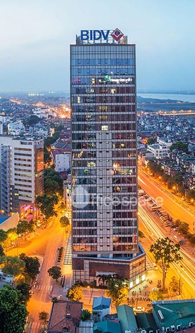 BIDV Tower - High-class office for lease from 35$/m2