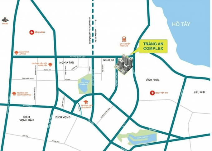 Tràng An Complex 1 Phùng Chí Kiên - Cho thuê văn phòng